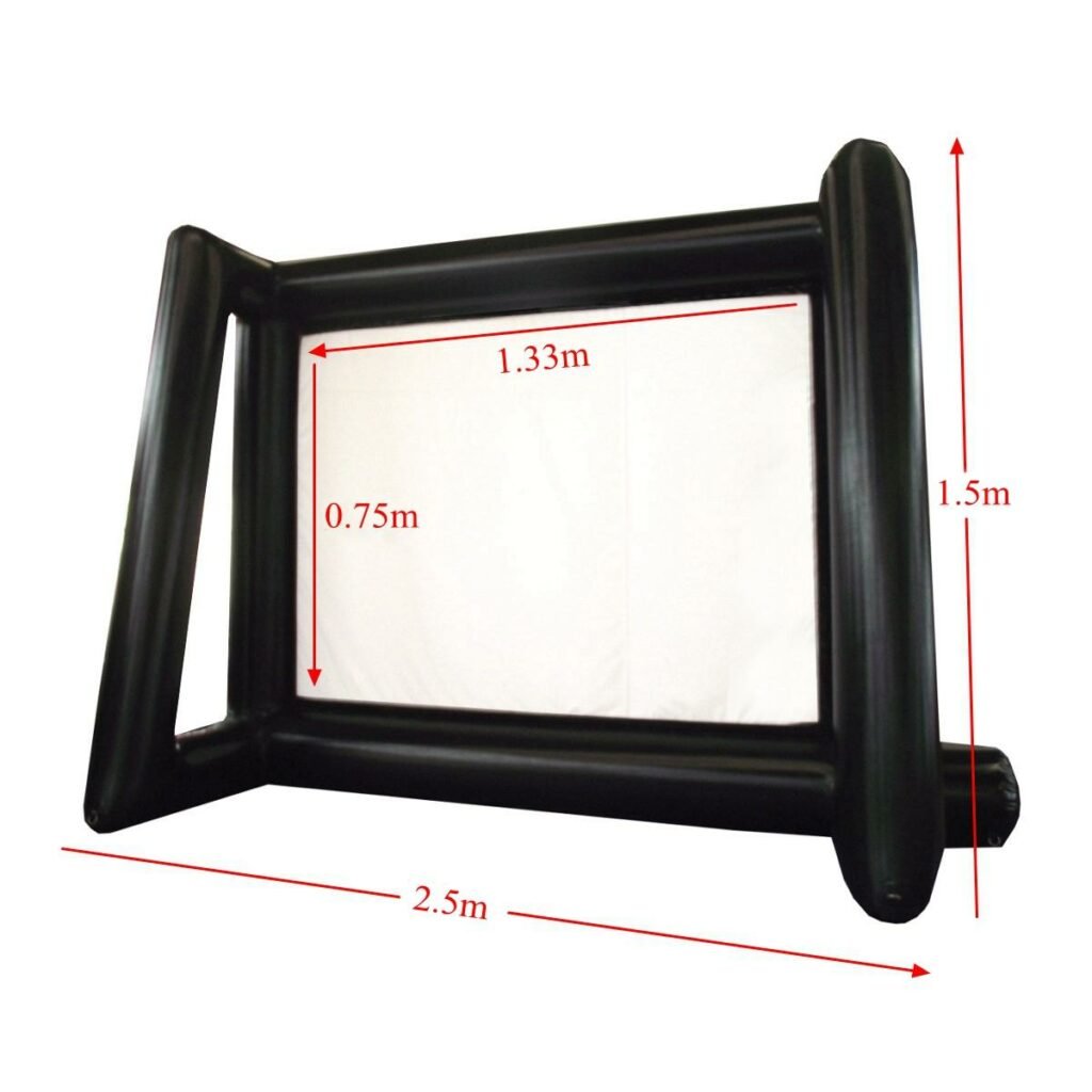 169 Large Inflatable Movie Screen With Rear Projection Film 33mx075m ...