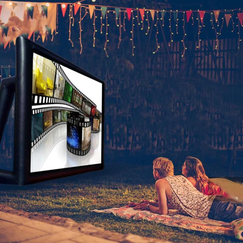 169 Large Inflatable Movie Screen With Rear Projection Film 33mx075m ...