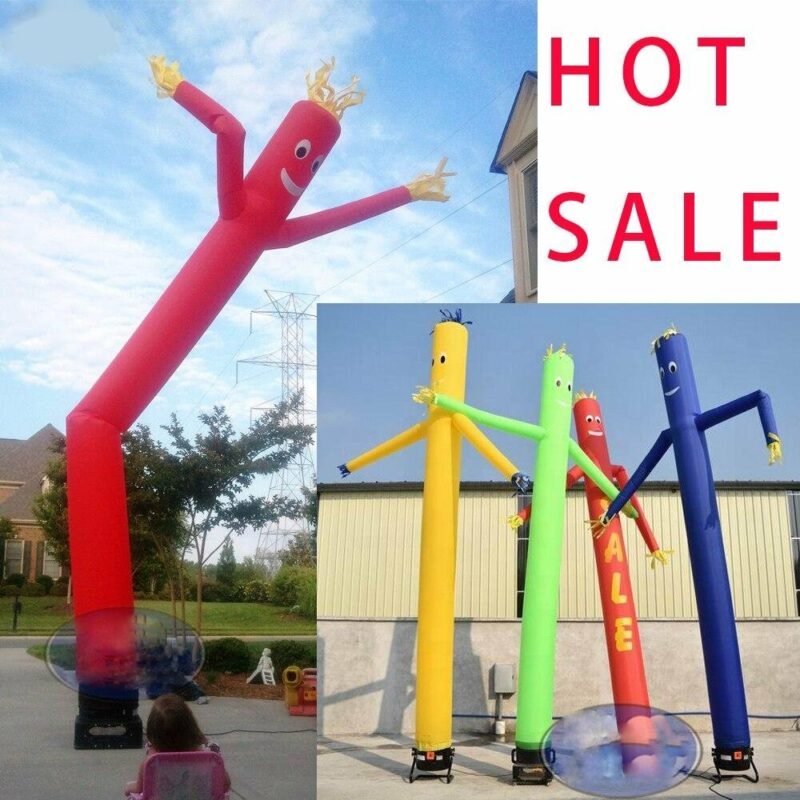 Inflatable 3m 6m Sky Dancers Advertising Air Puppet Wind Wavy Tube Man ...