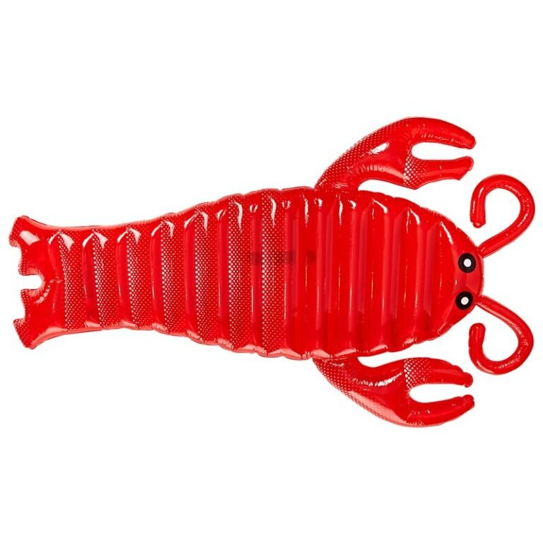 Giant 190cm Red Lobster Inflatable Pool Float Adultchild Water Fun ...