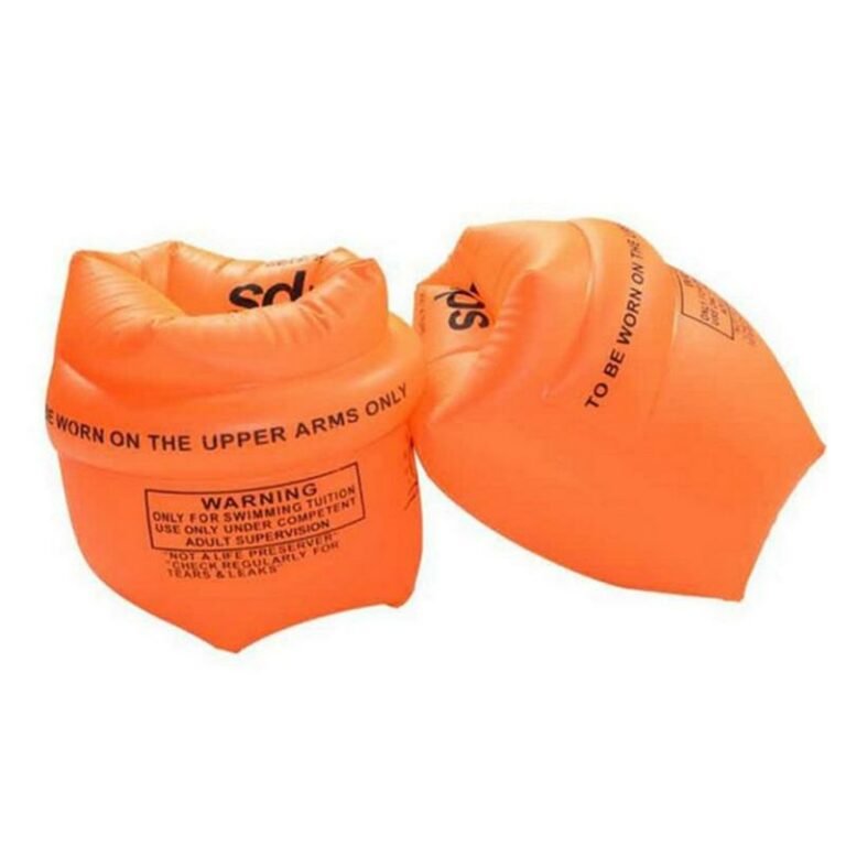 Adult Childrens Inflatable Swimming Safety Arm Bands 1 Pair Floaties ...