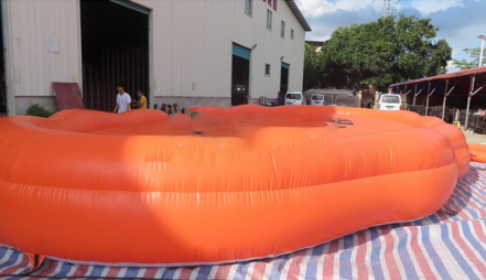 Halloween Giant Pumpkin Inflatable Bouncer 15x8m Air Jumping Mat ...