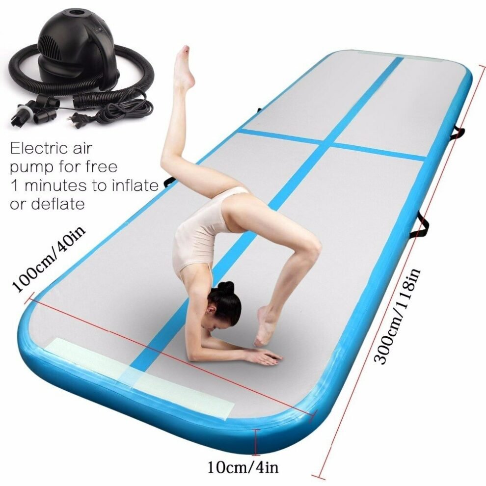 Home Gymnastics Inflatable Air Track For Tumbling Yoga Taekwondo ...