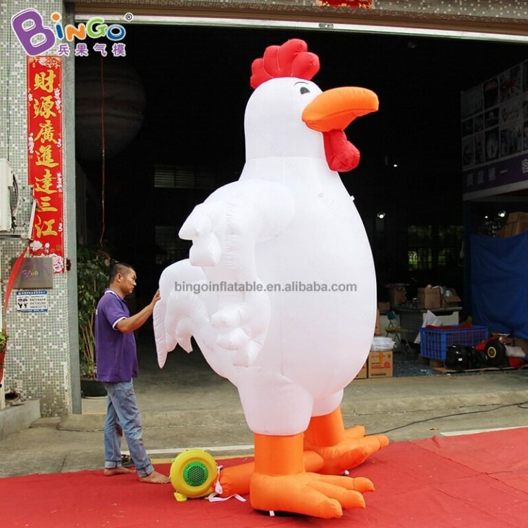 3m Giant Inflatable Rooster Toy Fun Impactresistant Kids Play Balloon ...
