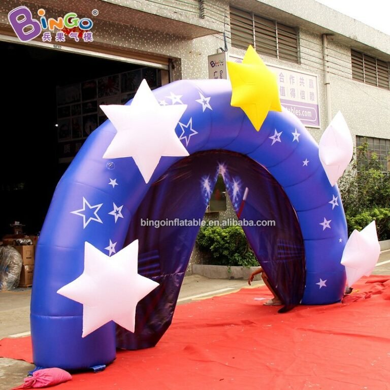 5x3m Inflatable Star Archway Stage Balloon With Builtin Fan For Kids ...