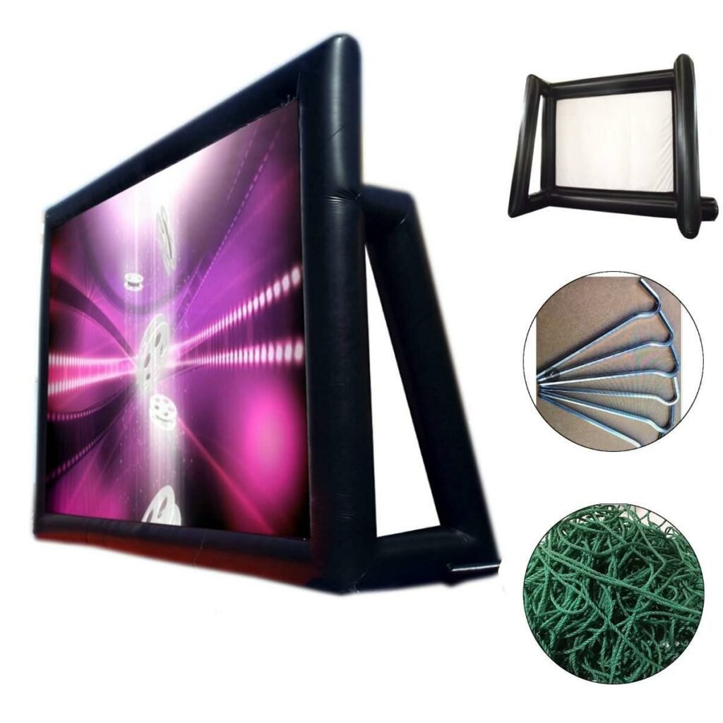169 Large Inflatable Movie Screen With Rear Projection Film 33mx075m ...