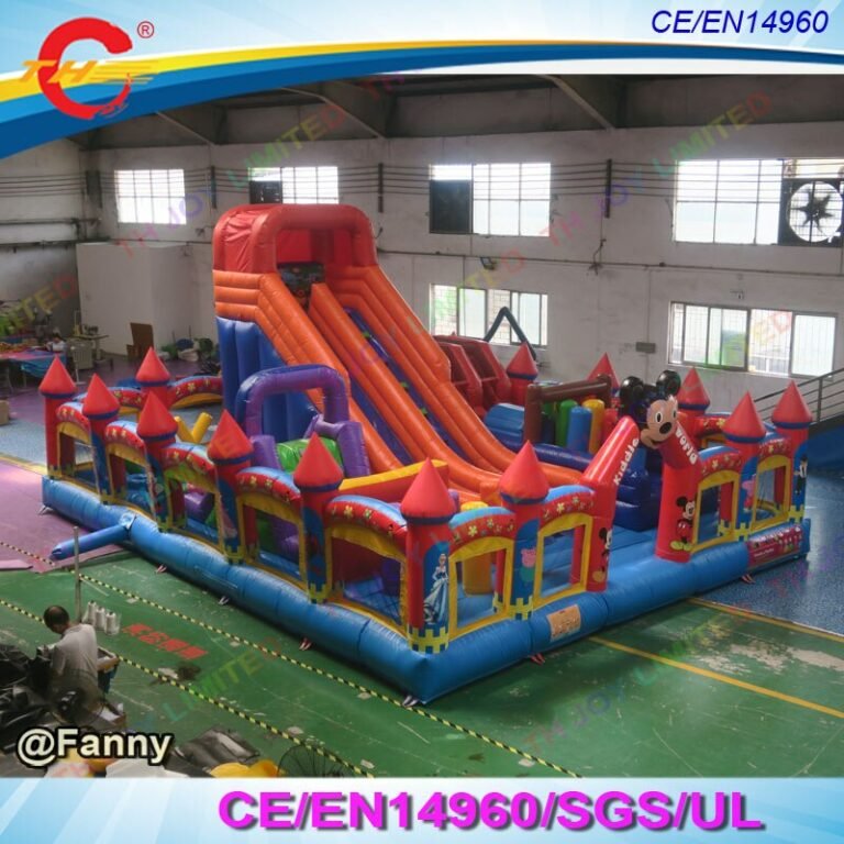 Commercial Grade Giant Inflatable Bouncer Slide Combo Playground 5x7m ...