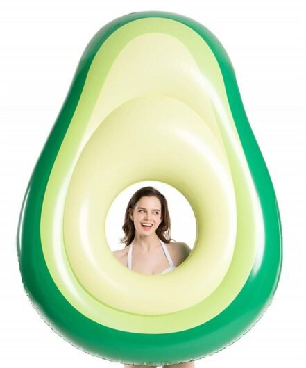 Avocado Inflatable Pool Float Swimming Ring Mattress Toy For Adults ...