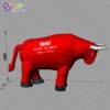 Custom Inflatable Bull Costume Game 32x18m Parade Float Toys ...