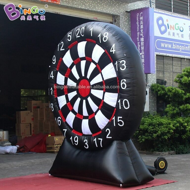 Outdoor Giant Inflatable Dart Board Game 25x3m With Sticky Dart Toys ...