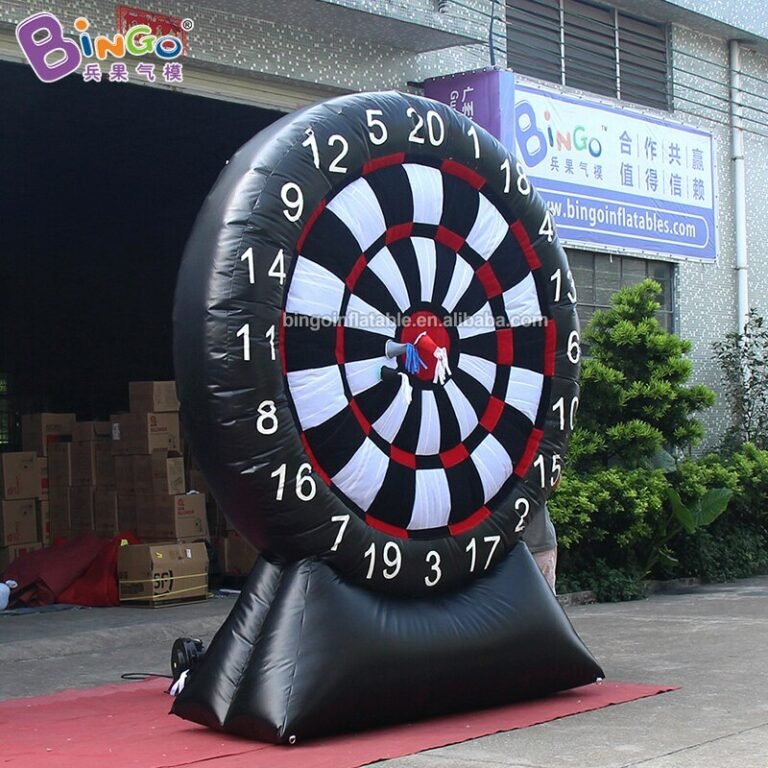 Outdoor Giant Inflatable Dart Board Game 25x3m With Sticky Dart Toys ...