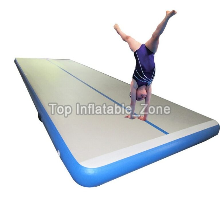 4x1m Home Gymnastics Inflatable Tumbling Track Mat With Air Pump ...