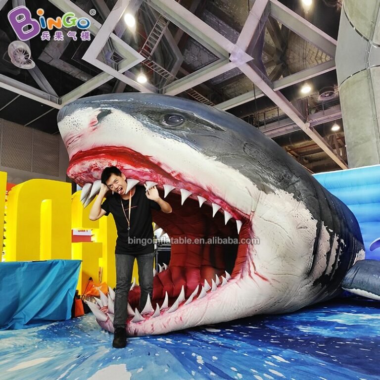 Large Inflatable Shark Toy For Oceanthemed Party Decorations ...