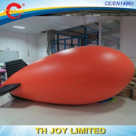 Customizable 5m8m Helium Airship Balloon For Inflatable Advertising ...