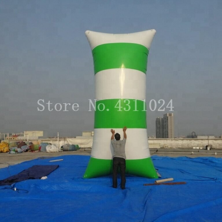 7mx3m 09mm Pvc Inflatable Water Blob Jump Splash Ejection Fun Package ...