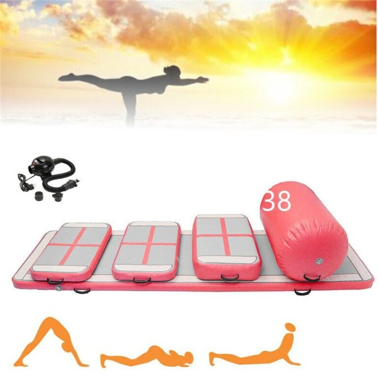 Dwf 6piece Inflatable Gymnastic Tumble Track Airtrack Set Air Sealed ...
