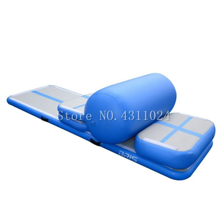 Home Edition Inflatable Tumbling Mat Air Track Set With Pump ...
