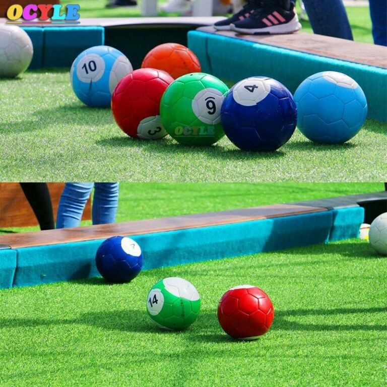 Giant Inflatable Snookball Game Set With Air Pump 16 Toy Balls ...
