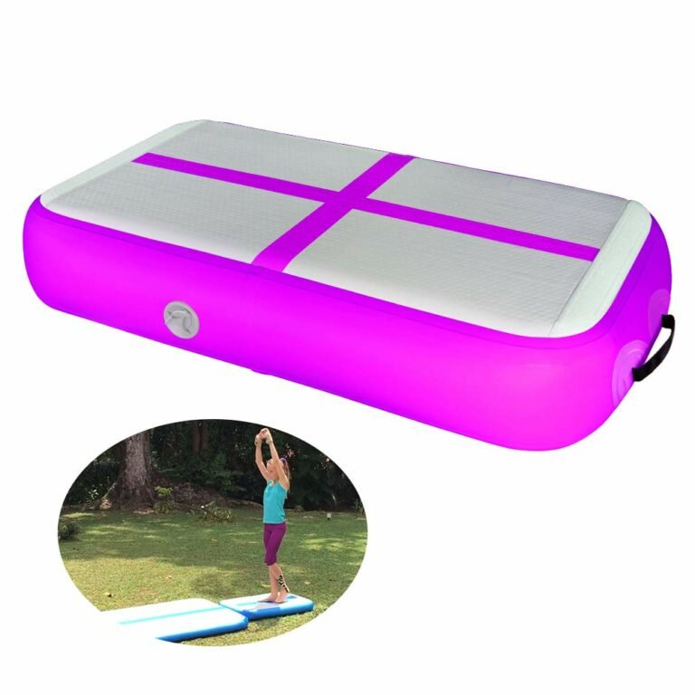 Mini Inflatable Gymnastics Mat Air Track Block For Cheerleading ...