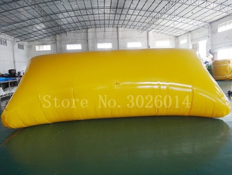 Pvc Inflatable Water Trampoline 6x2m Jumping Blob Bounce Bag ...