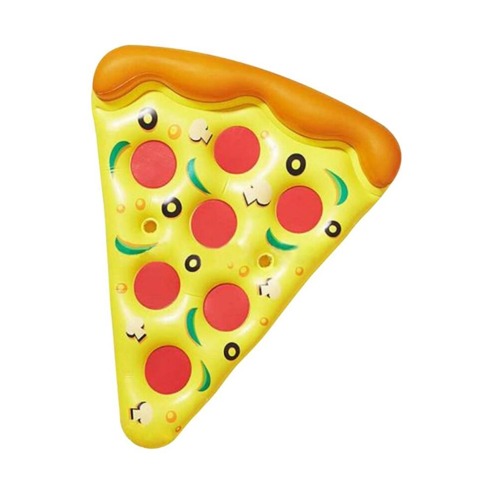 Flamingo Pizza Slice Inflatable Swimming Pool Float For Kids Adults ...