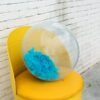 Transparent Pvc Inflatable Beach Ball With Feather Detail For Water ...