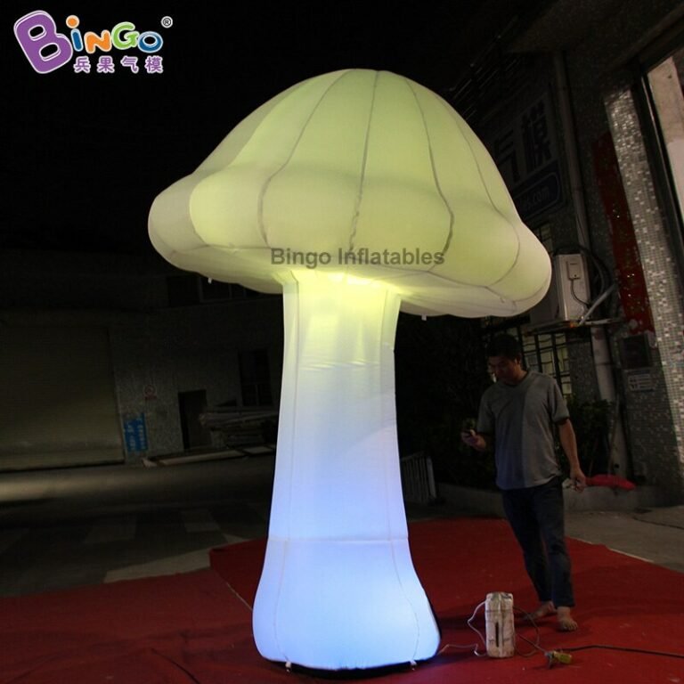 Led Lighted Inflatable Mushroom Design Toy For Park Or Store ...