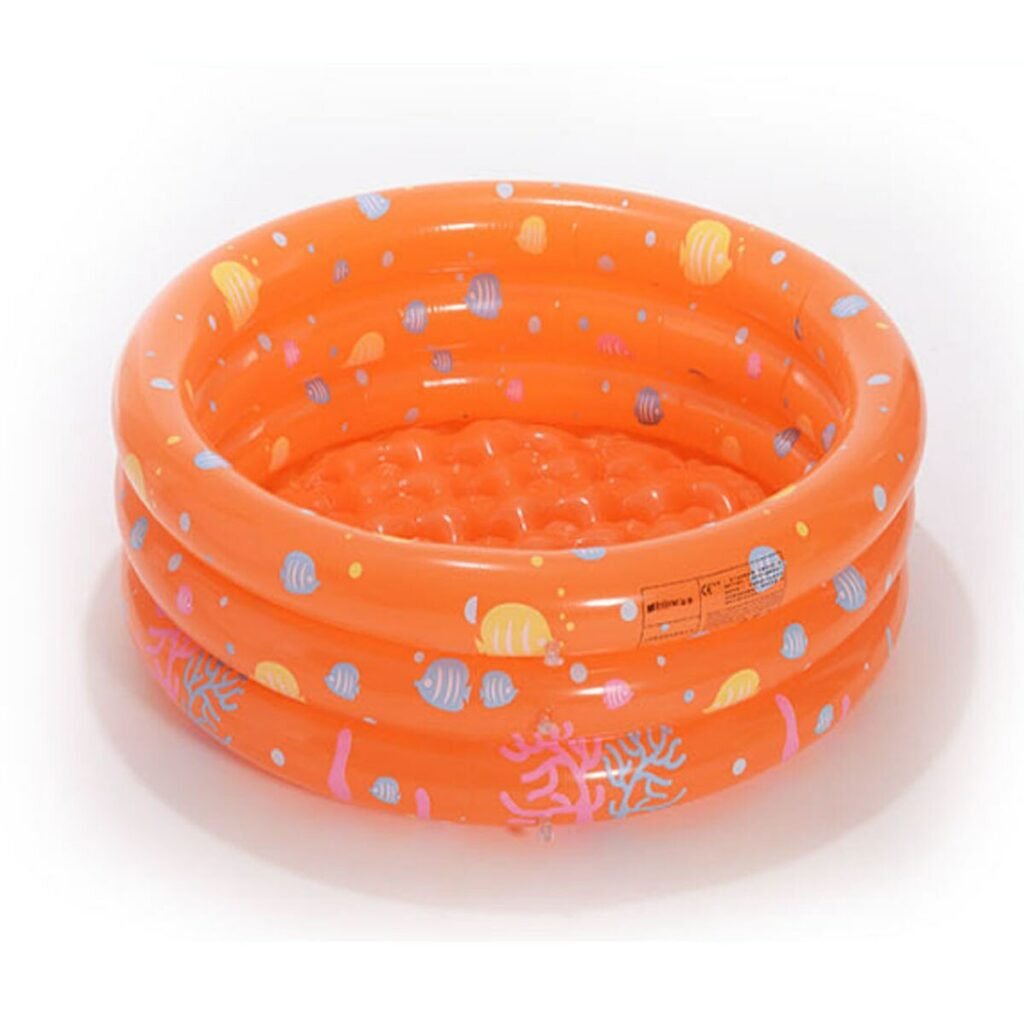 Inflatable Toddler Water Pool Round Baby Kids Swim Ocean Ball Pit ...