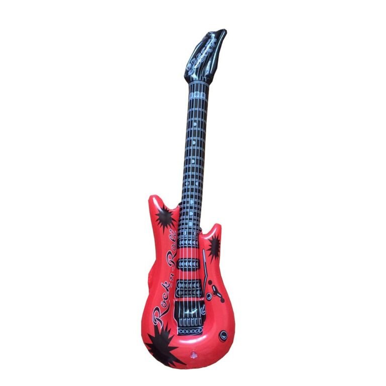 Guitar Inflatable Swim Ring Float For Kids Adults Beach Pool Toy ...