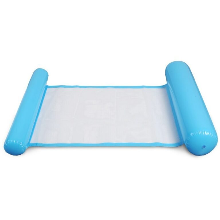 Inflatable Water Hammock Pool Lounge Floating Sea Ring Bed For Swimming ...