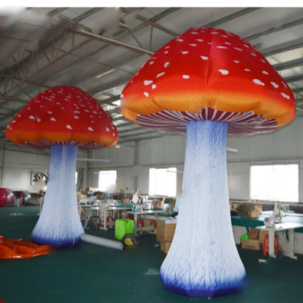 Outdoor Led Illuminated Giant Inflatable Mushroom For Festive Party ...