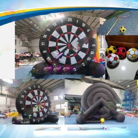 Giant Inflatable Soccer Football Dart Board Game 3m 4m 5m Foot Darts ...