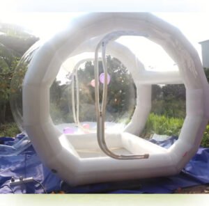 Inflatable Deluxe Kids Crystal Igloo Bubble Tent Outdoor Party Dome ...